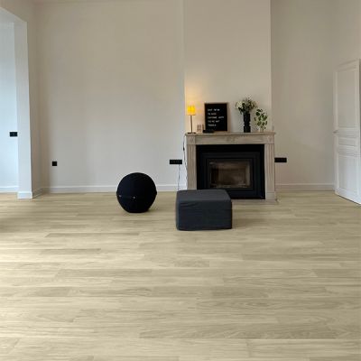 Parquet en chêne massif huilé usine - Blanc Cérusé - 20/22mm